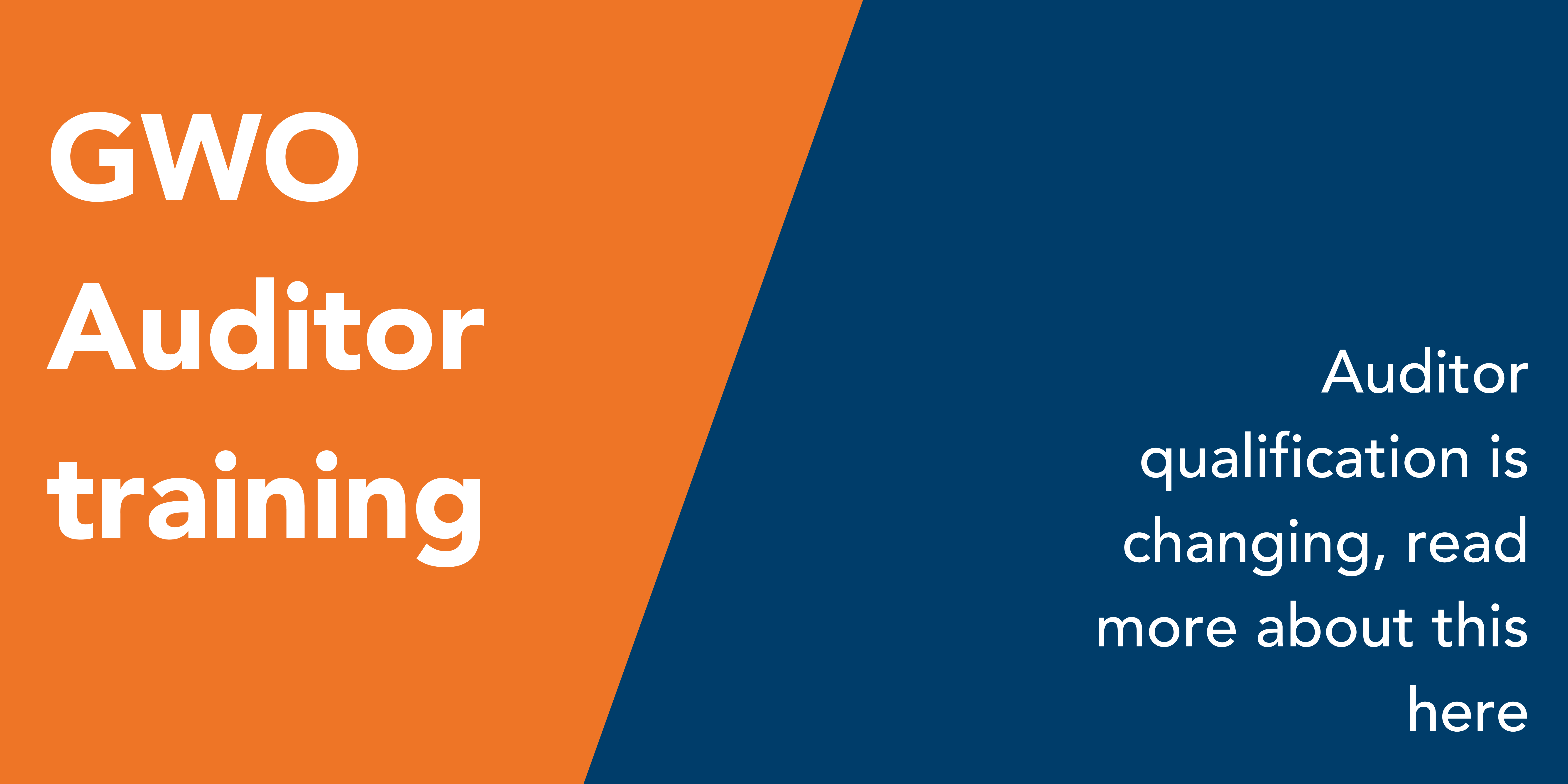 Become a GWO Certification Body